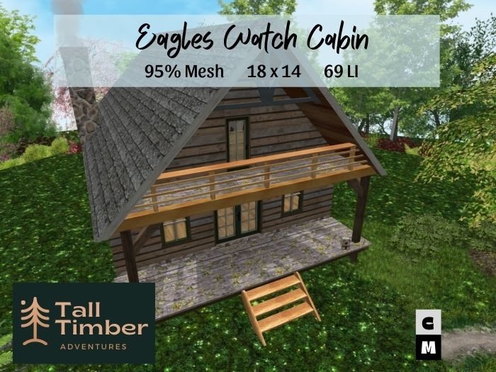 Second Life Marketplace - Eagles Watch Cabin Second Life Marketplace - Eagles Watch Cabin